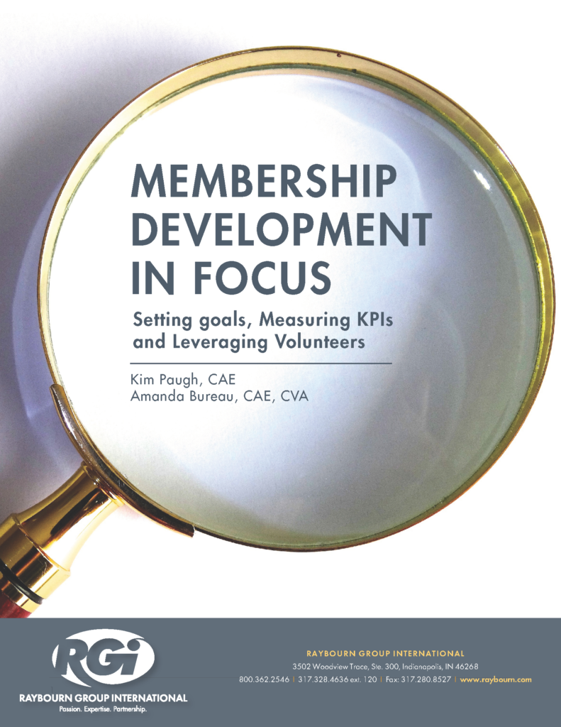 Free E-Book: Membership Development in Focus - Raybourn Group International